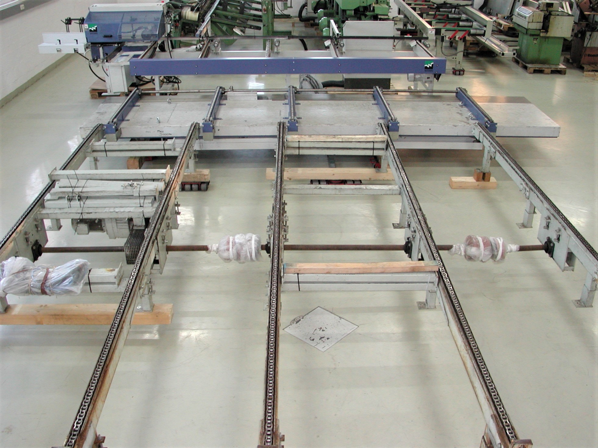 WEINIG High Mech E4 infeed mechanization - MELCHIOR MACHINES