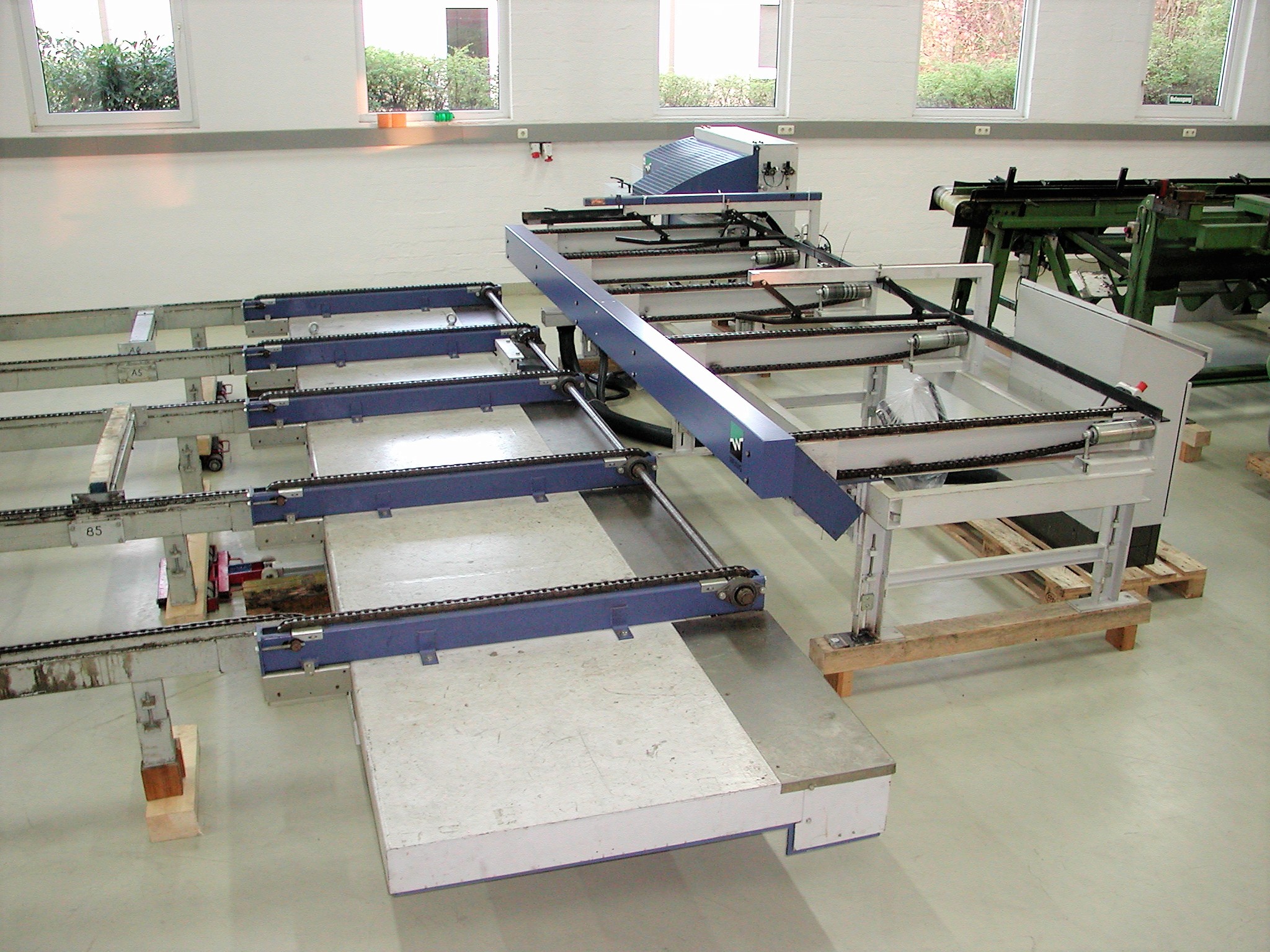 WEINIG High Mech E4 infeed mechanization - MELCHIOR MACHINES