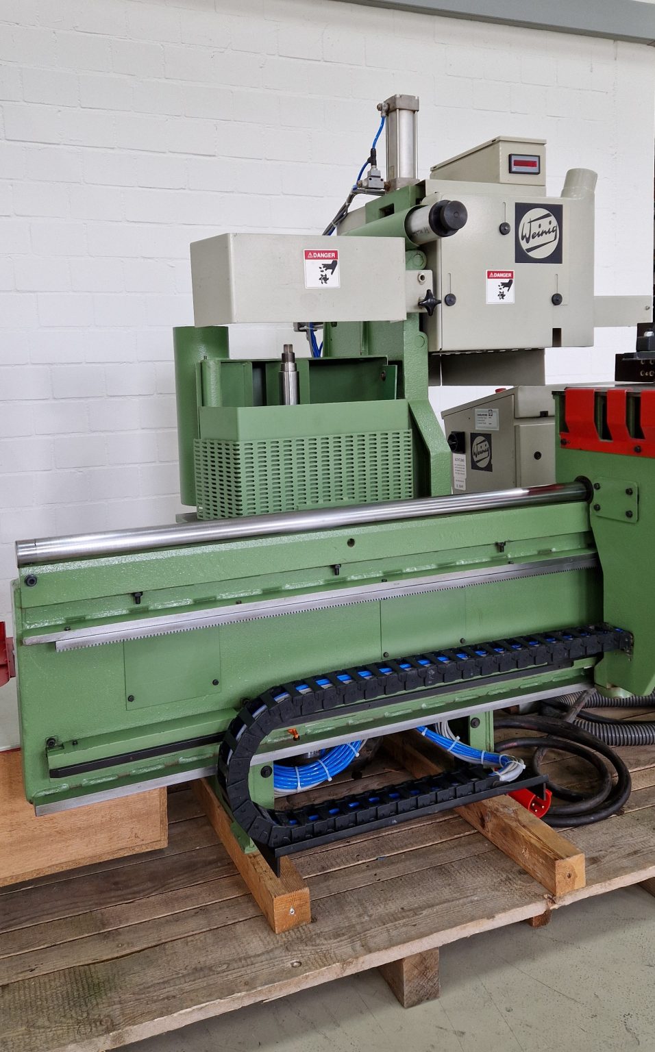 WEINIG Unitec UT 5 Zapfenschneid- und Schlitzmaschine