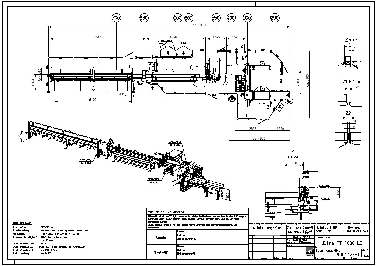 GreCon finger jointing line Ultra TT
