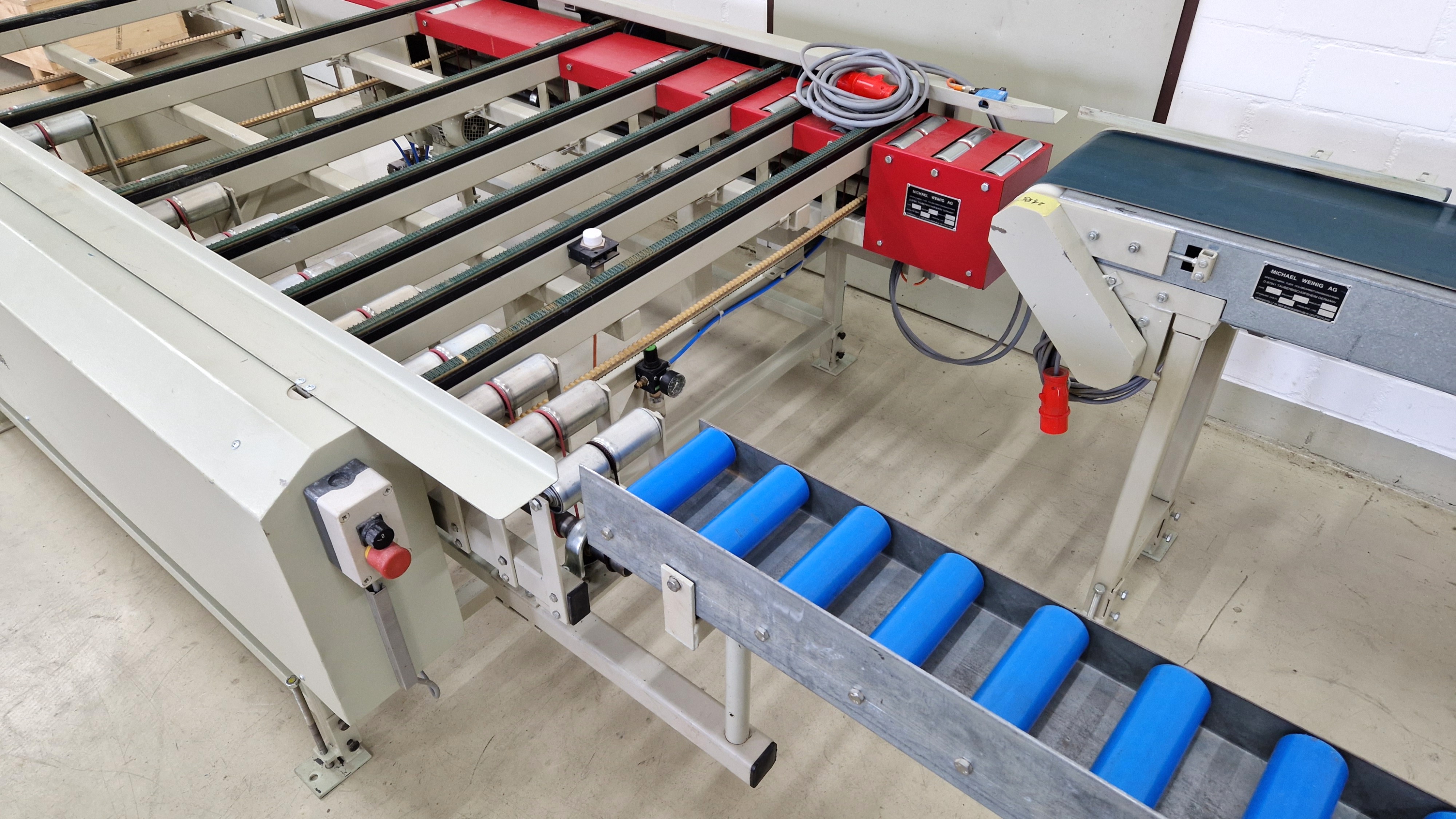 WEINIG return conveyor system